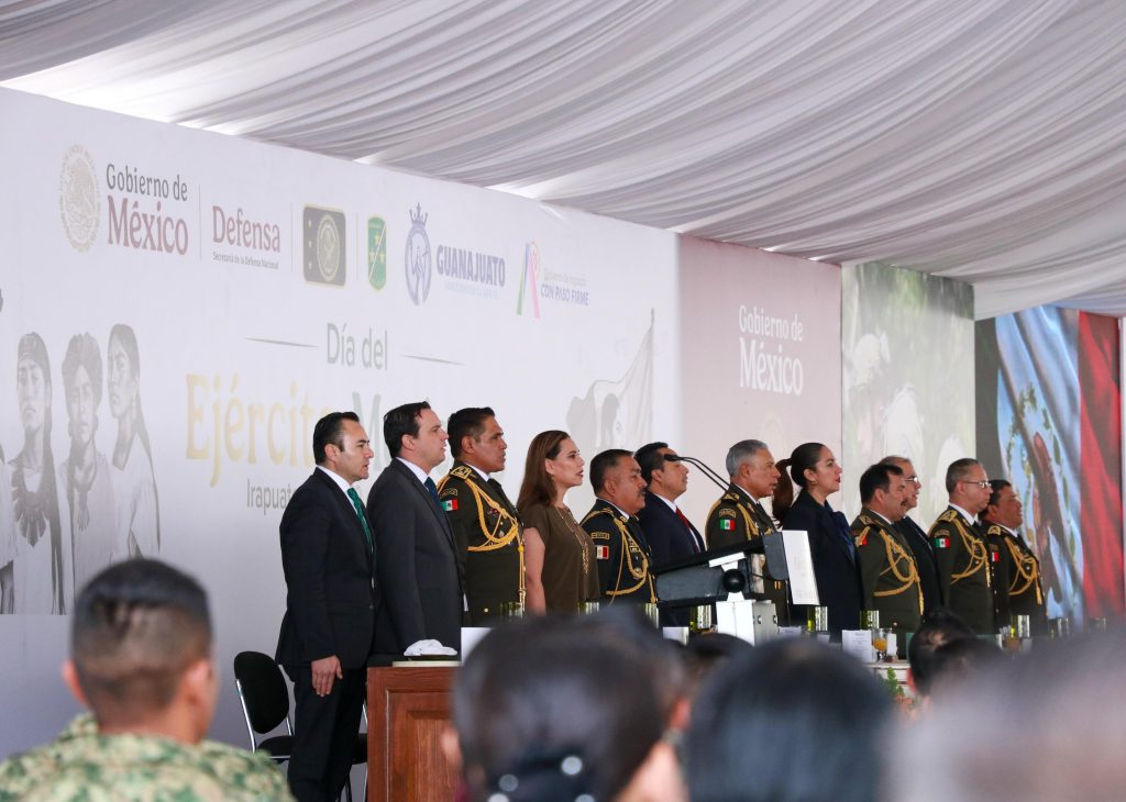 Conmemoran 112 aniversario del Ejército Mexicano – Noticias Guanajuato